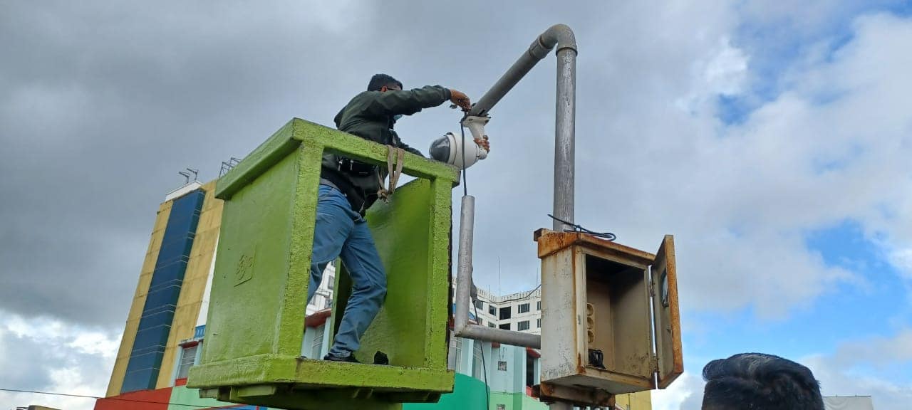 Pelepasan Alat Pemancar Radio di Simpang Tiga – DKISP Tarakan