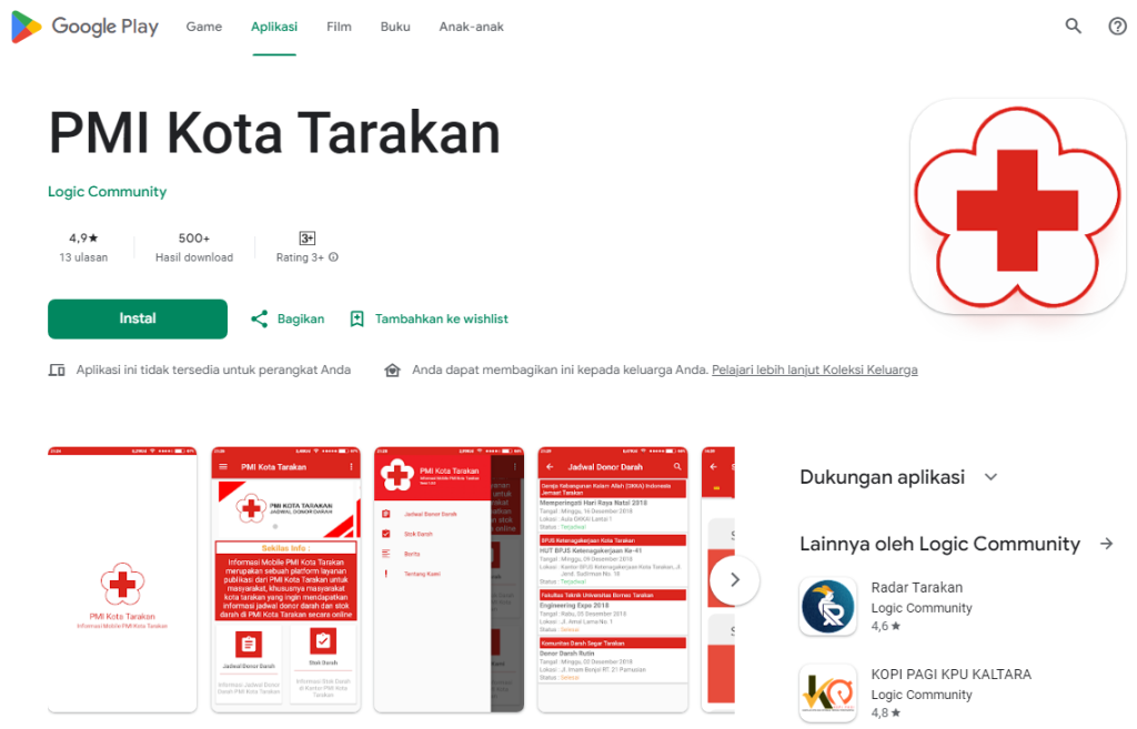 PMI Kota Tarakan – DKISP Tarakan