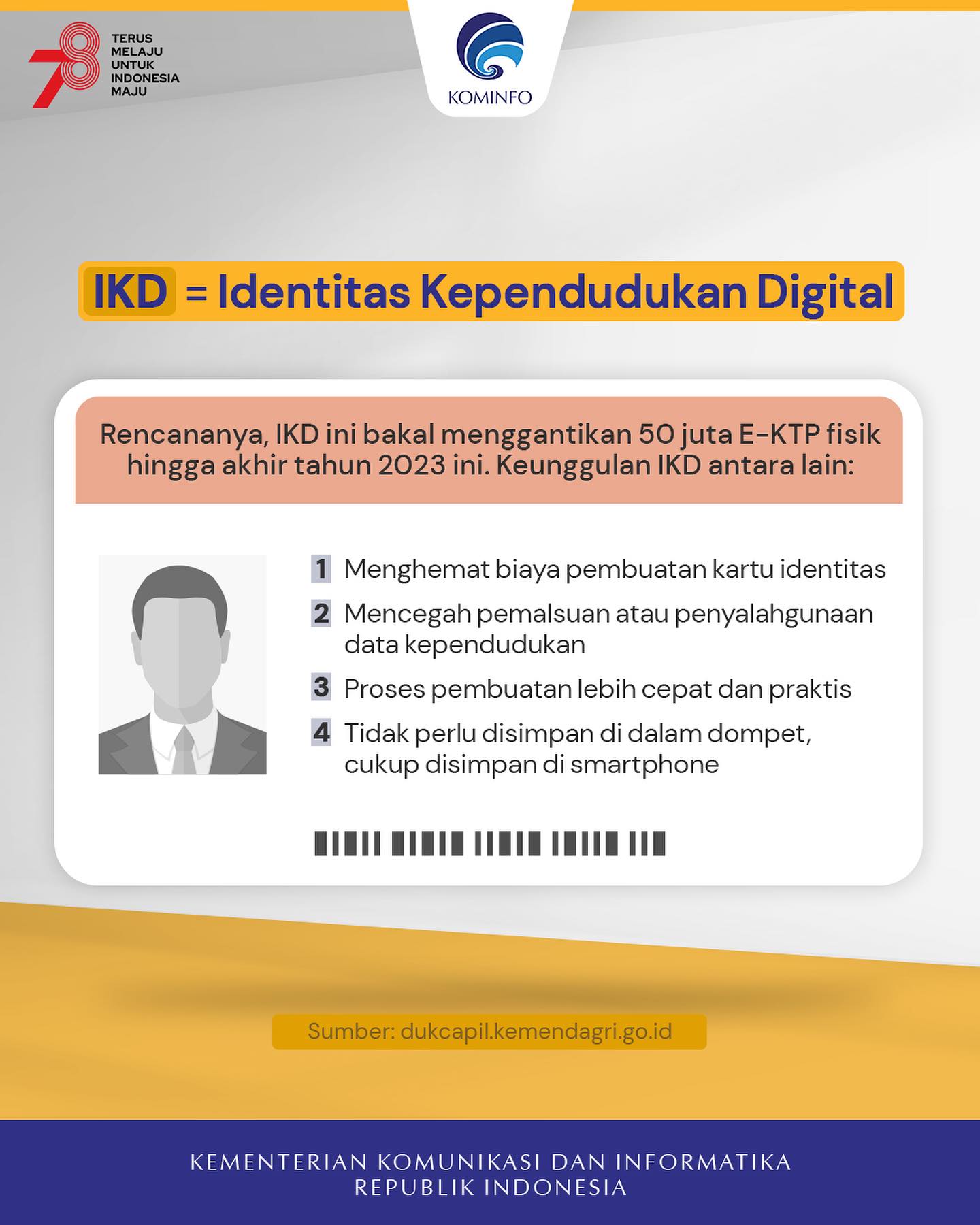 Sayonara E-KTP, Selamat Datang IKD! – DKISP Tarakan