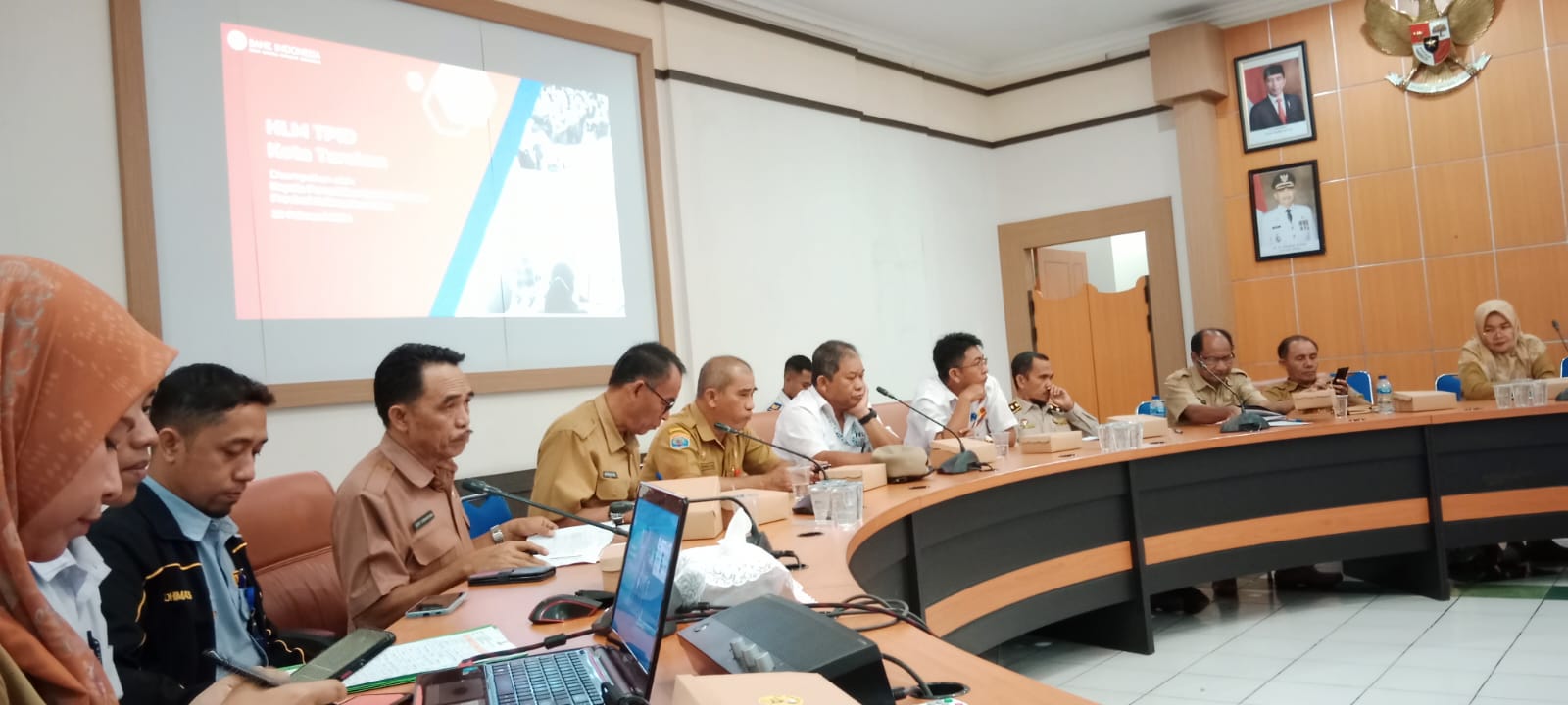 DKISP Tarakan Mengikuti Rapat High Level Meeting TPID – DKISP Tarakan