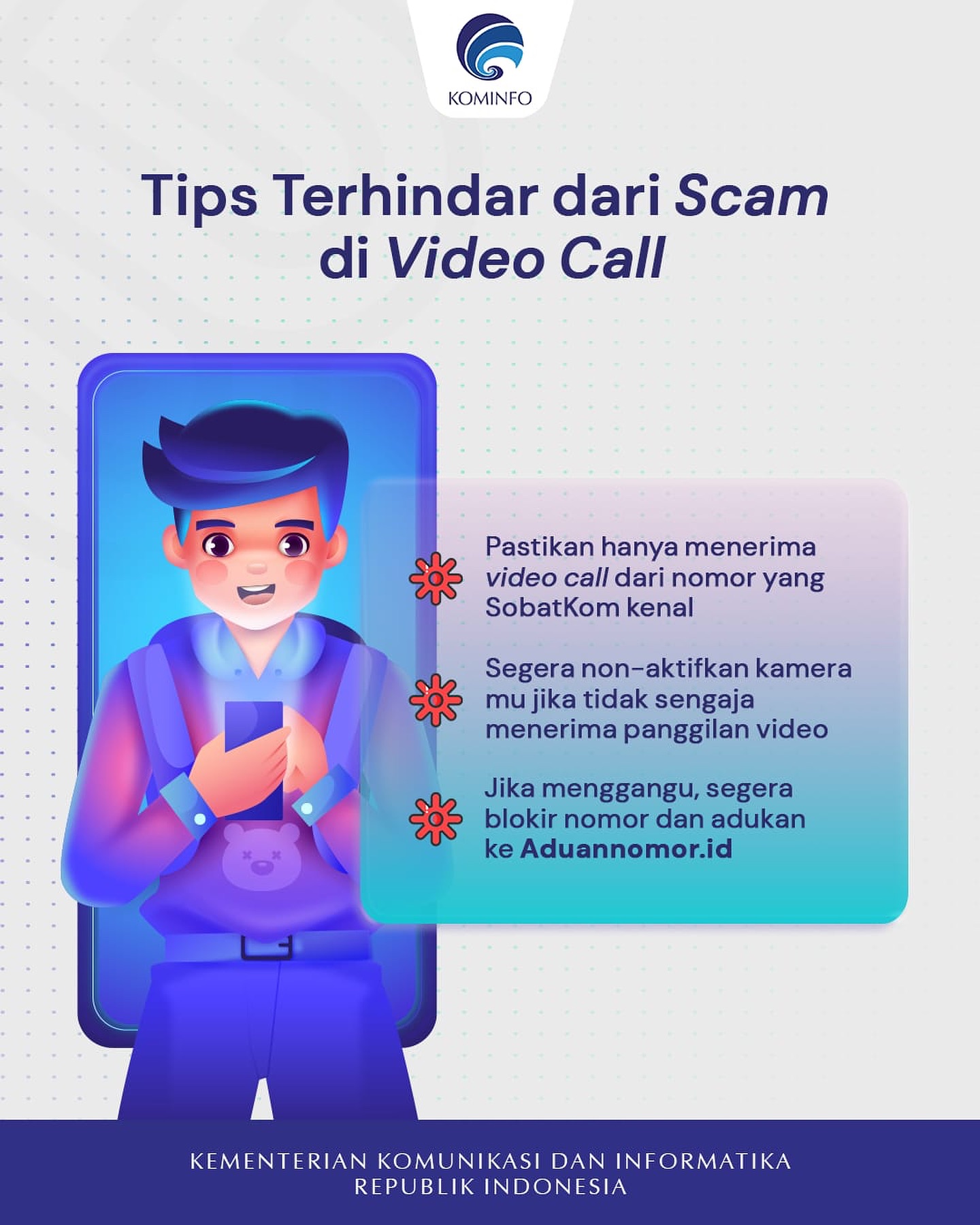 Jangan Asal Terima Video Call Dari Nomor Tidak Dikenal – DKISP Tarakan