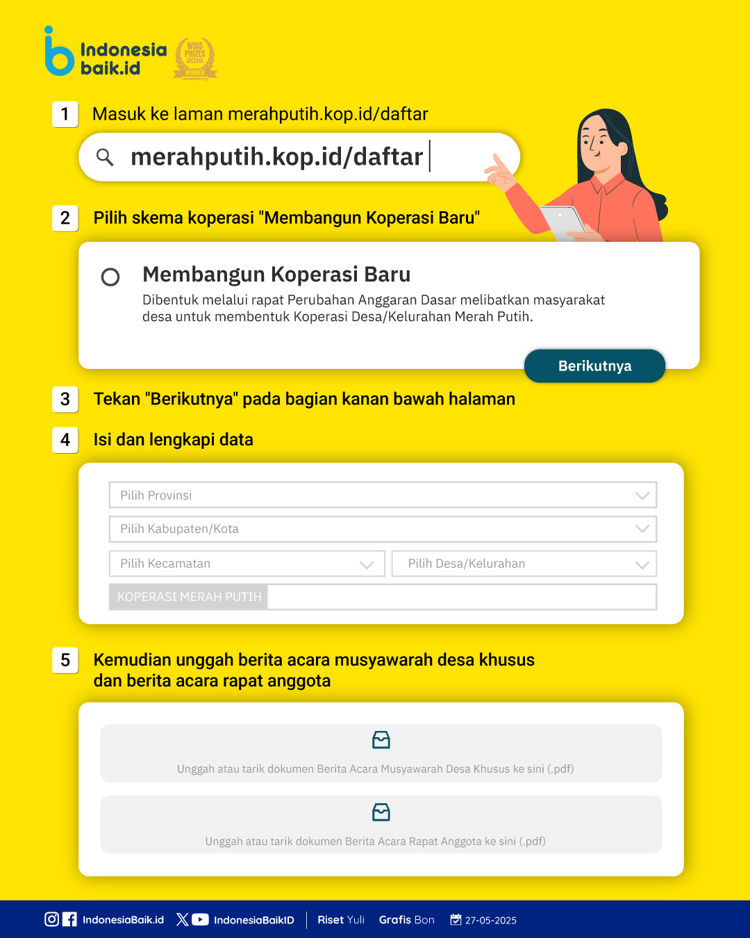 CARA Daftar Koperasi Merah Putih via Online – DKISP Tarakan