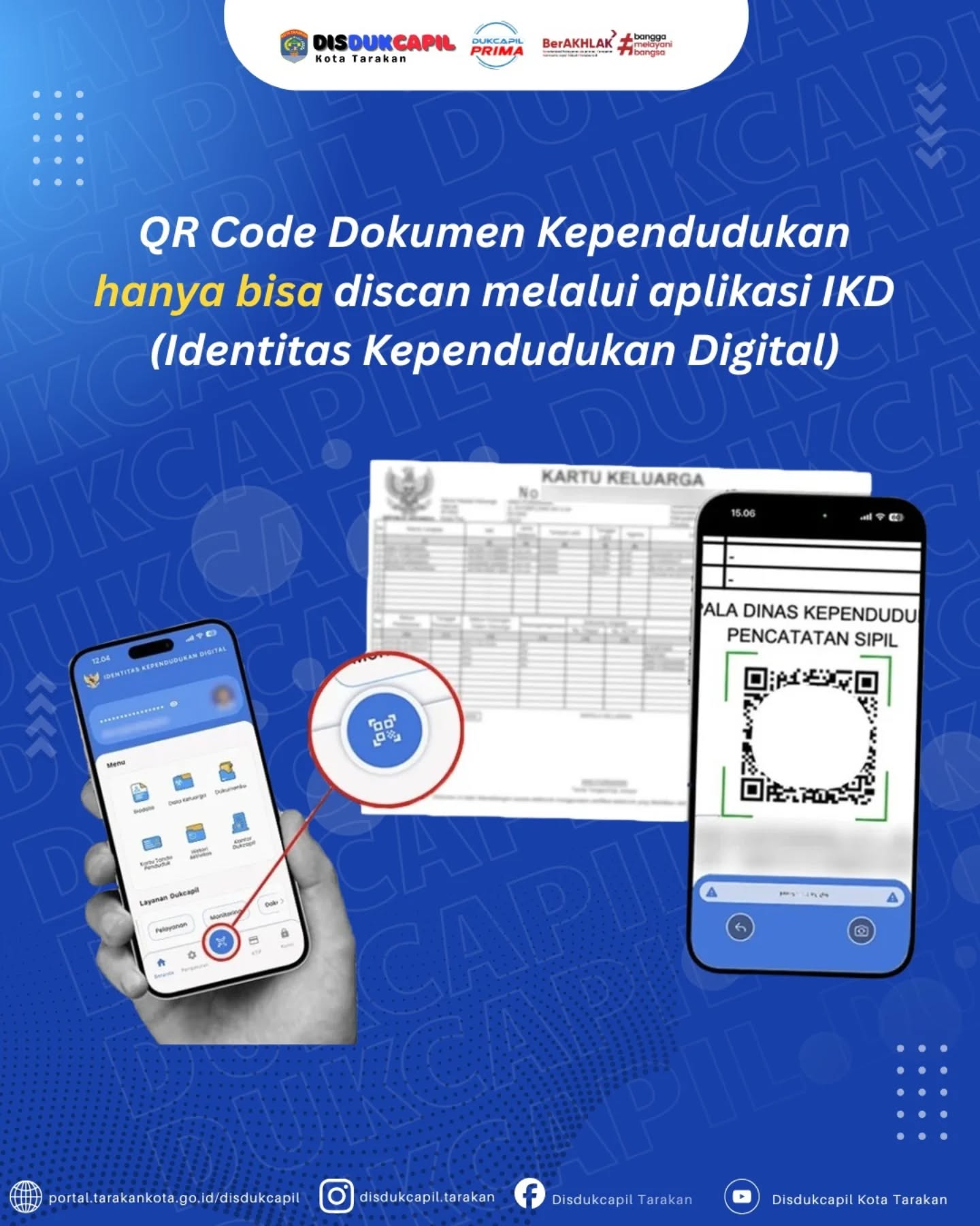 QR Code Dokumen Kependudukan Hanya Bisa Discan Melalui Aplikasi IKD ...